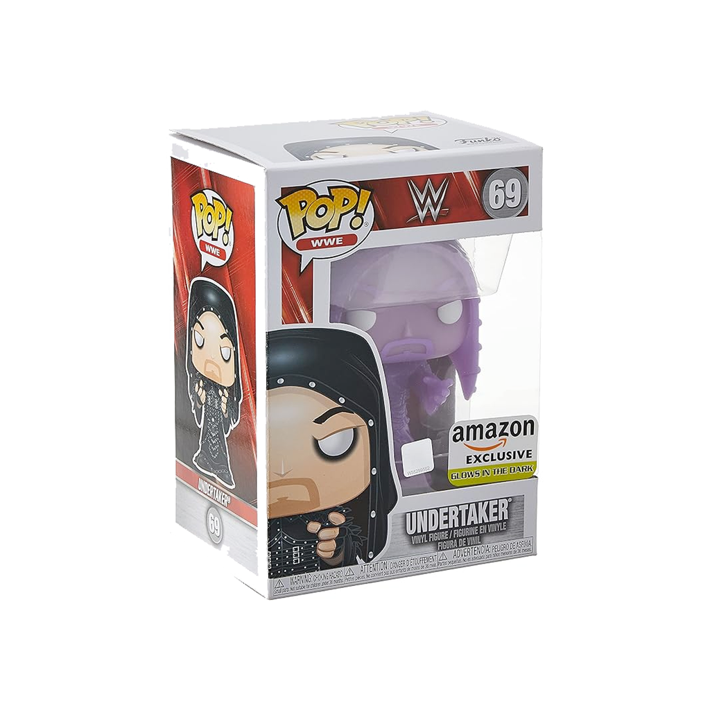 WWE: Undertaker Glow in the Dark Amazon Exclusive Action Figure Funko ...