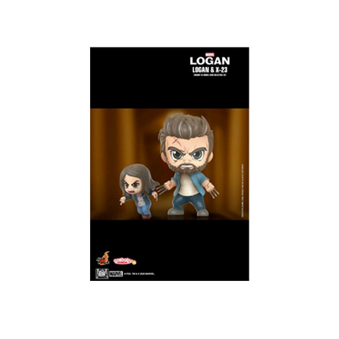 Logan (2017) - Logan & X-23 Cosbaby (S) Hot Toys Figure 2-Pack ...